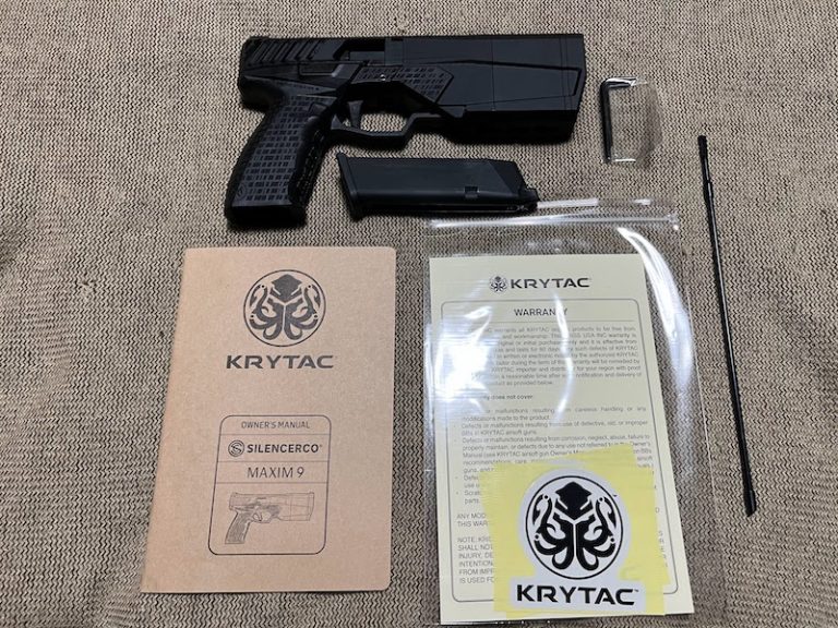 Krytac Maxim9 GBBの外観レビュー | Fruitful Hobby